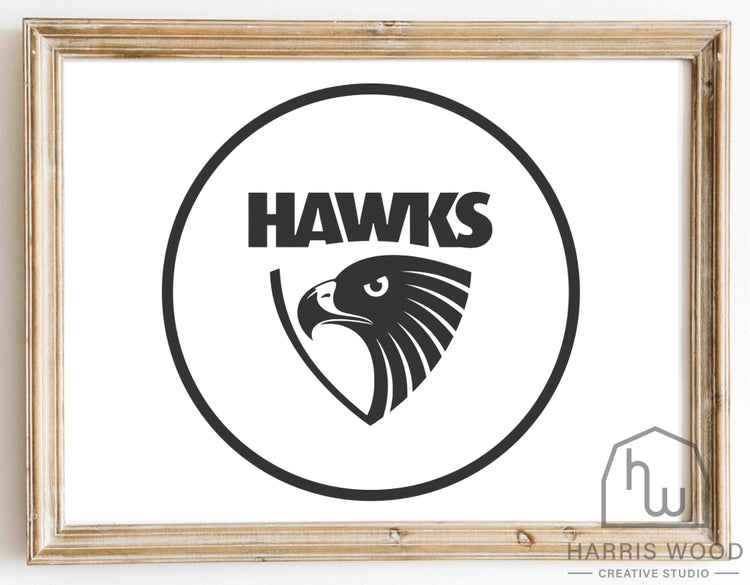Hawks design – Harris Wood Creative Studio